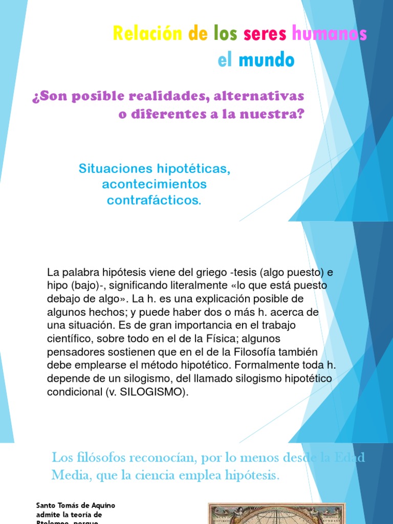 9 ¿Son Posibles Realidades y Alternativas Diferentes A La Nuestra | PDF ...