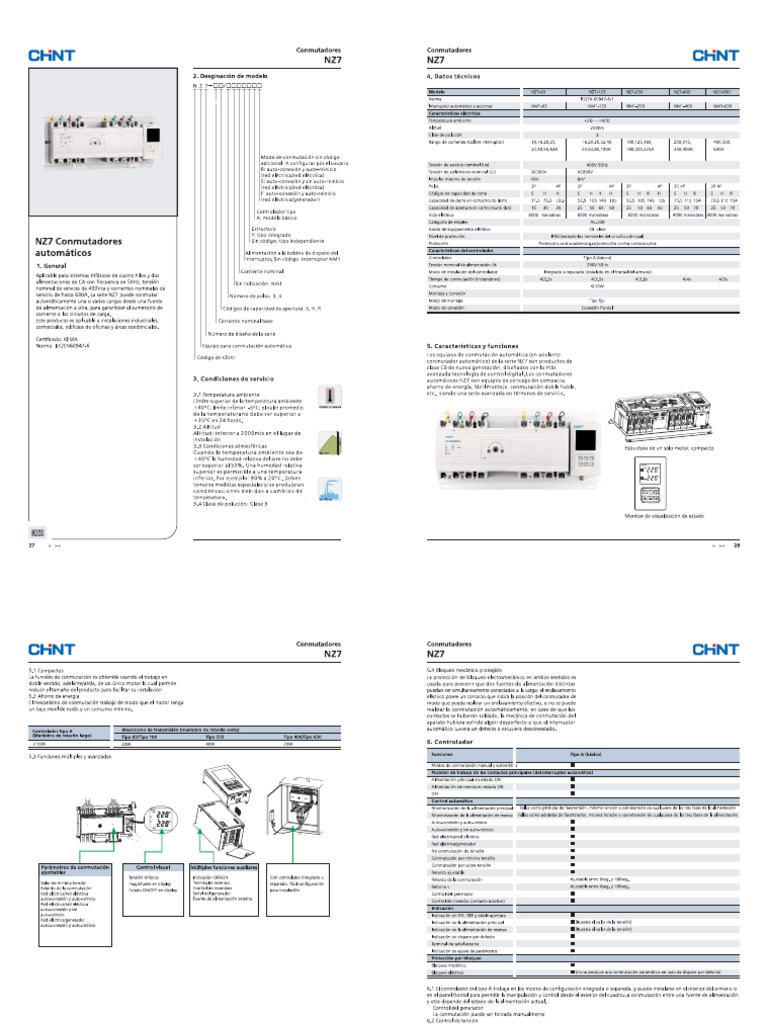 Manual Chint Transferencia | PDF