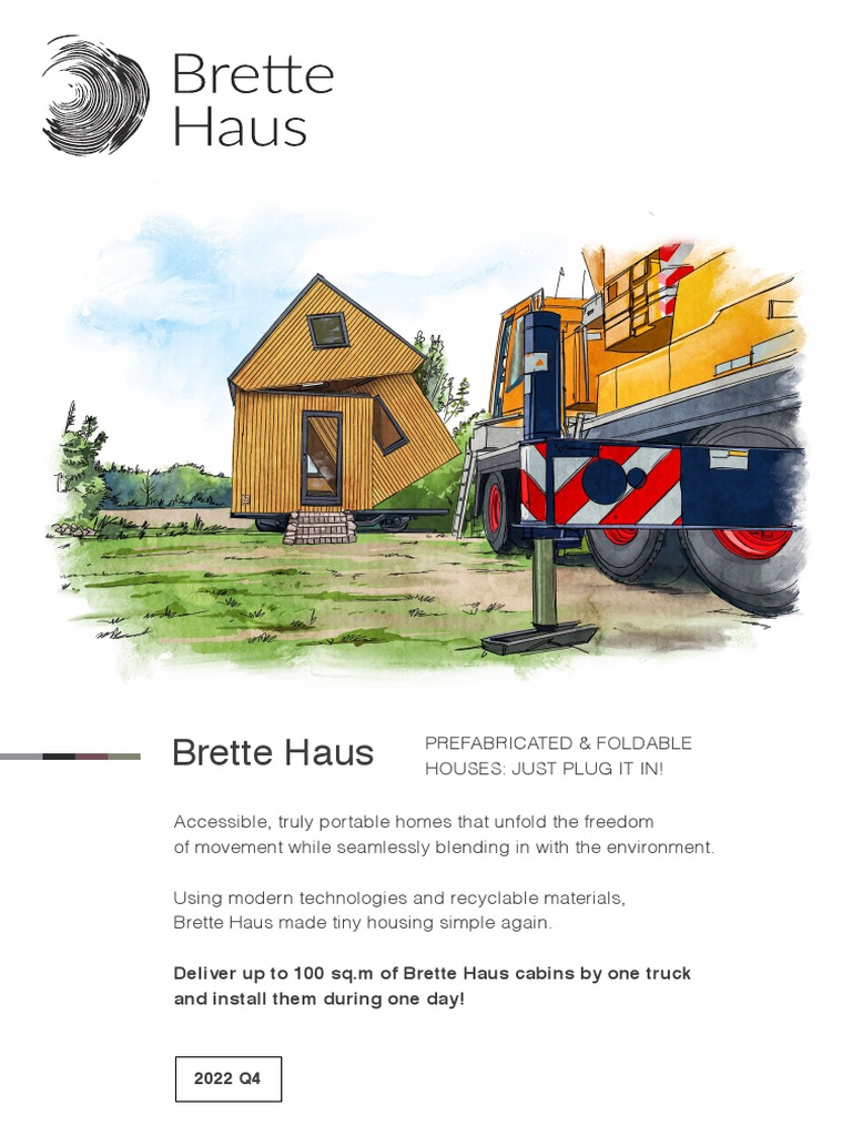 Brette Haus: Affordable Portable Homes | PDF | Manufactured Goods