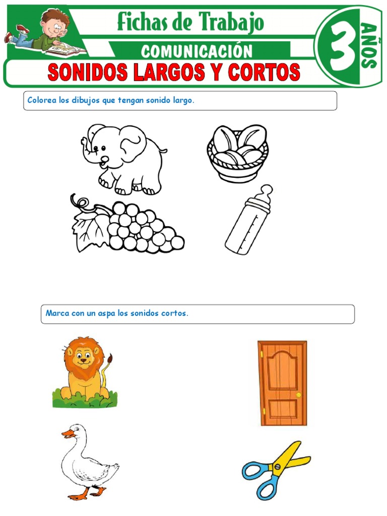 Sonidos Largos y Cortos Tema 5 | PDF