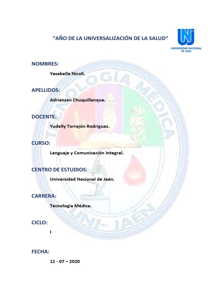 s06 - Lenguaje - TM - Yesabella Adrianzen | PDF | Fonema | Dialecto