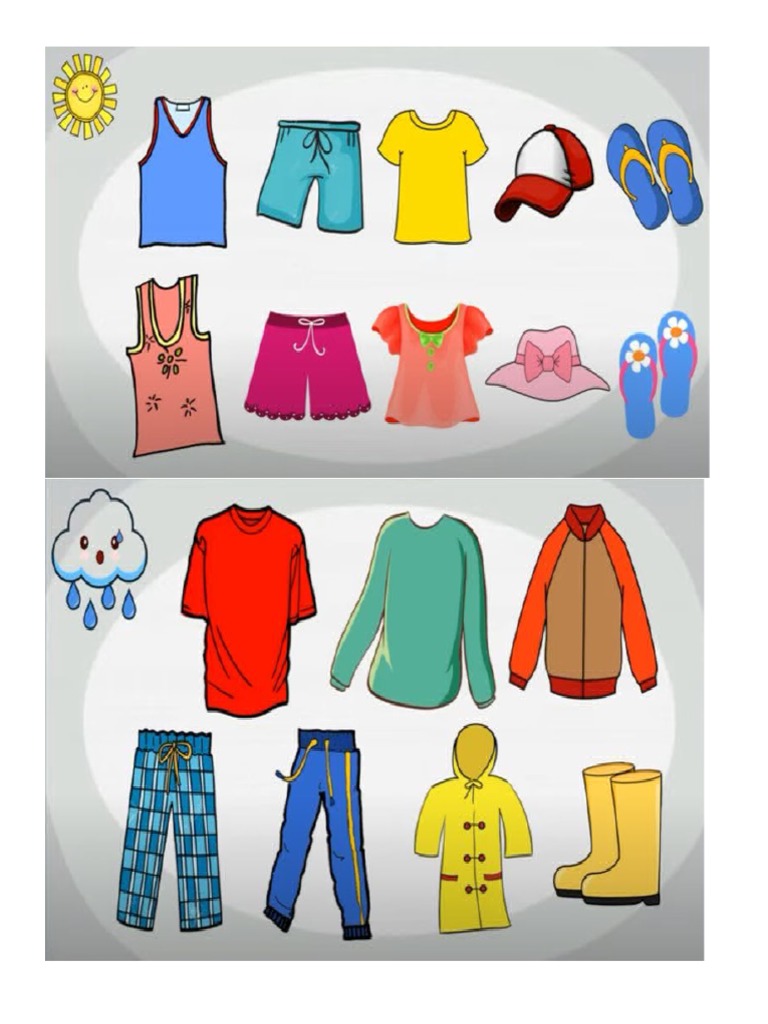 Kasuotan Tuwing Tag Ulan at Init | PDF