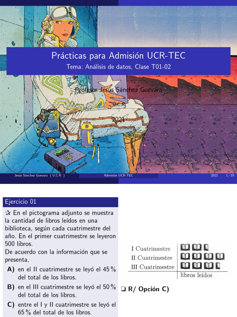 Admision Ucr Tec Tema 01 Parte 02 SP | PDF