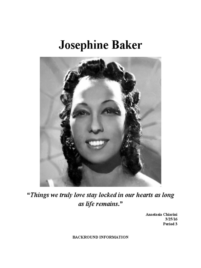 Josephine Baker | PDF