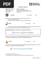 Calculus I Product and Quotient Rule Practice Problems | PDF ...