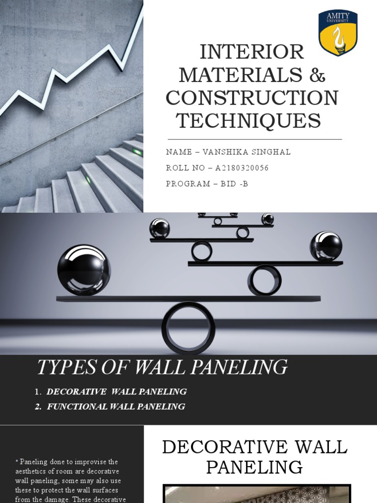 MCT Sem 4 Panelling | PDF | Wall | Drywall