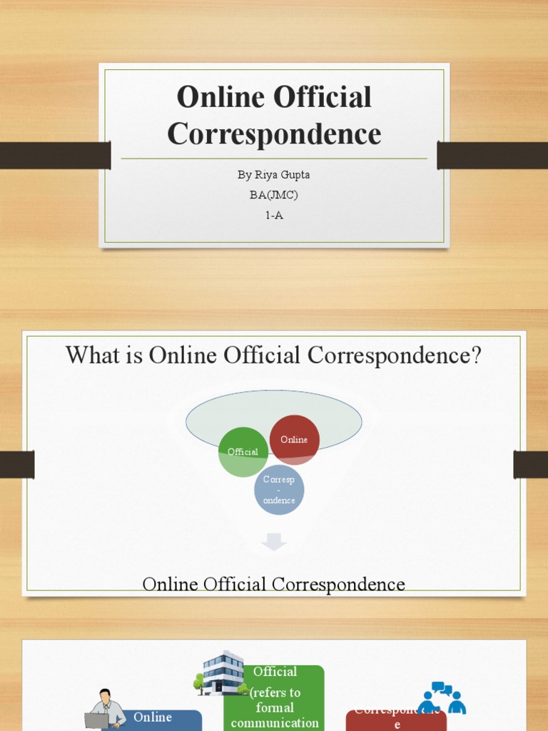 Essentials of Online Official Correspondence | PDF | Communication ...