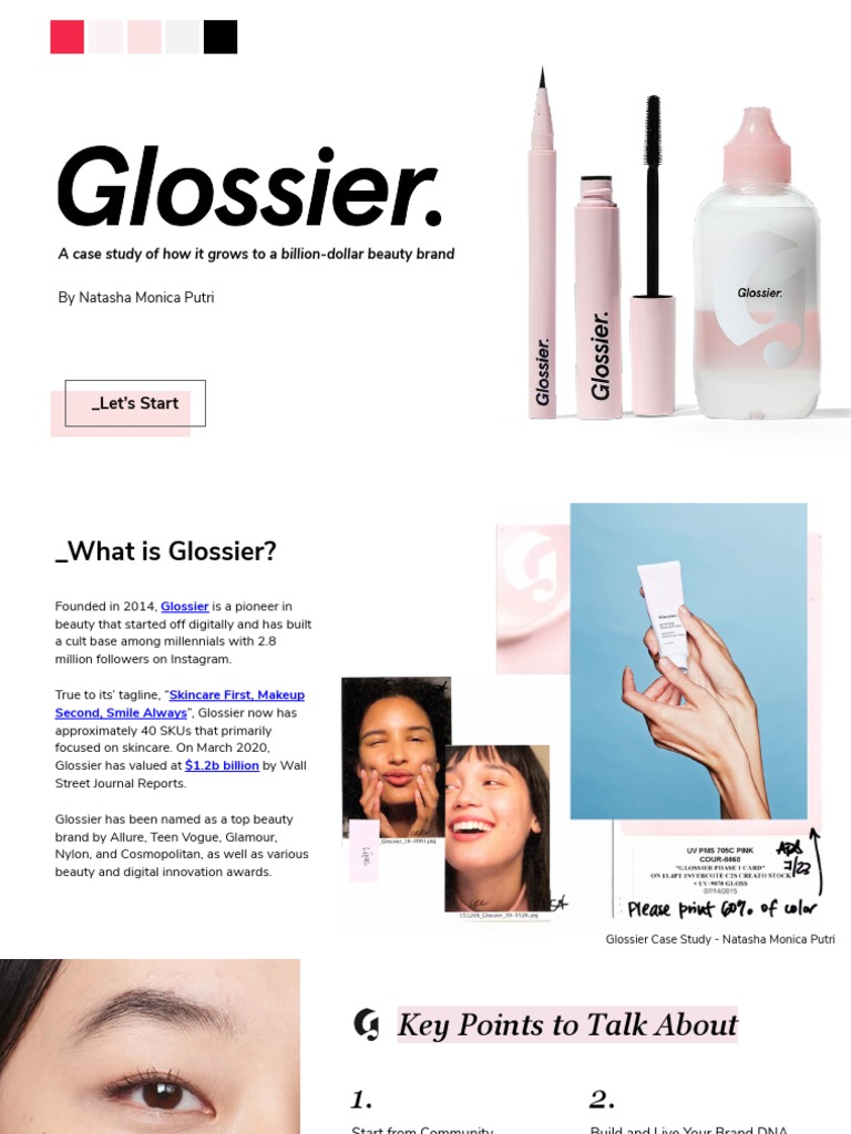 A Case Study of Glossier Consumer Experience | PDF | Brand | Customer ...