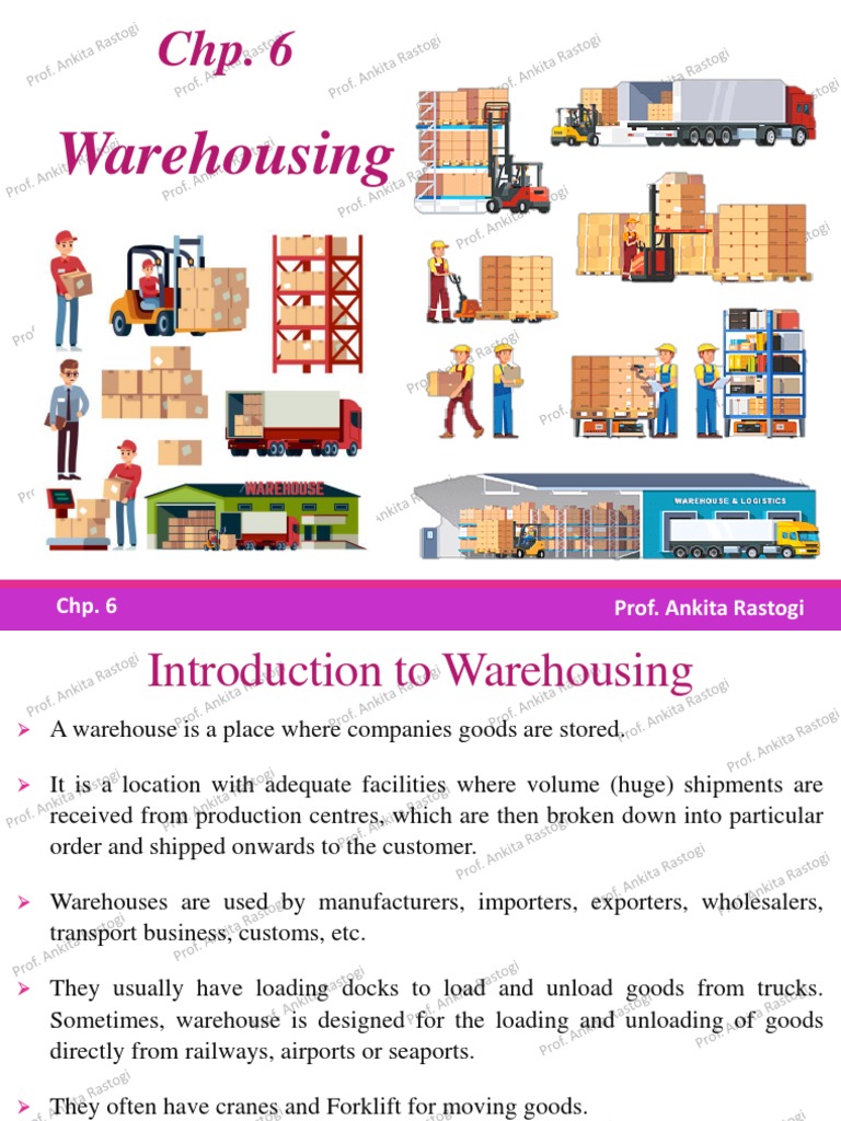 Chp.6 Warehousing Logistics Bms | PDF | Warehouse | Inventory