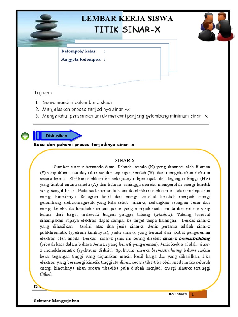 6 LKS Sinar X 01 | PDF