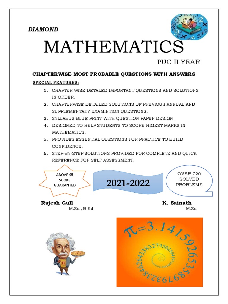 2nd PU Maths Handbook | PDF | Function (Mathematics) | Derivative
