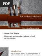 Types of Food Service Operations | PDF | Restaurants | Cafeteria