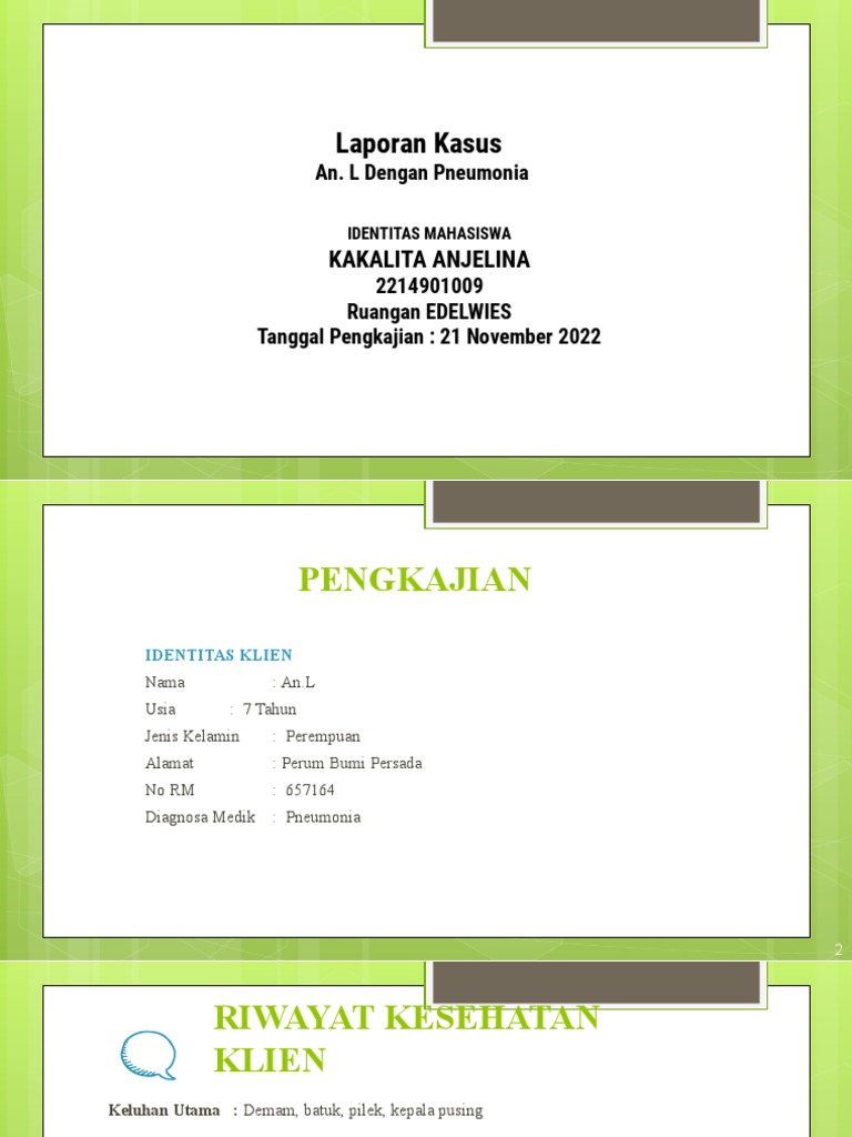 PRESUS PRESJUL (Stase Anak) | PDF