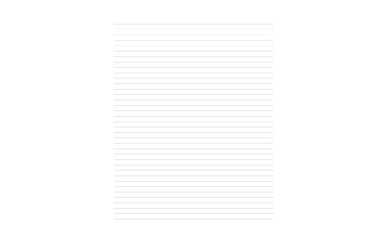 A4 Size Lined Paper Template795107620230201 | PDF