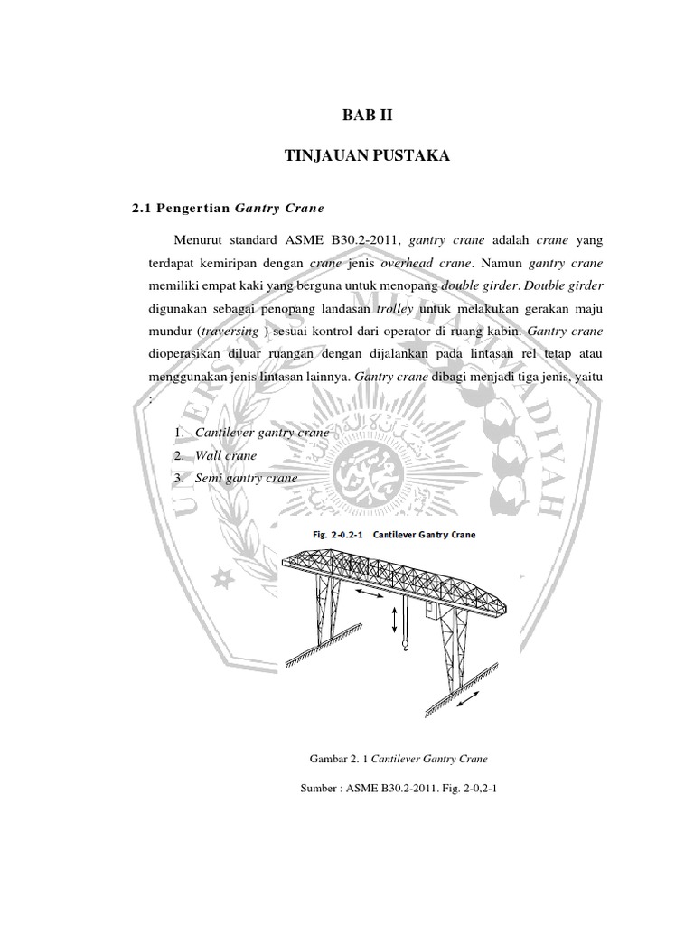 Gantry Crane Pdf