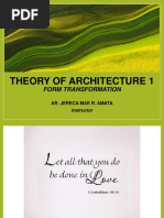 Theory of Architecture 1 - Anthropometrics Ergonomics and Proxemics | PDF