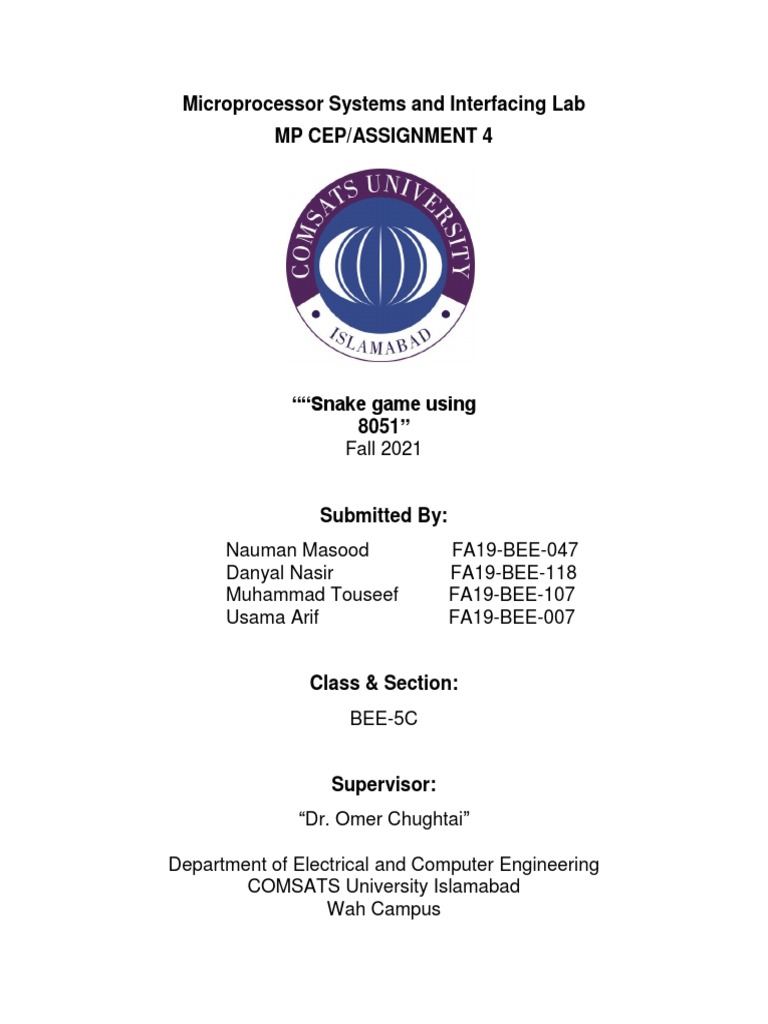 Project-Proposal-DSP Template (Updated) | PDF | Microcontroller | Microprocessor