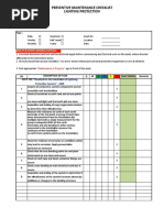 Emergency Light Checklist | PDF