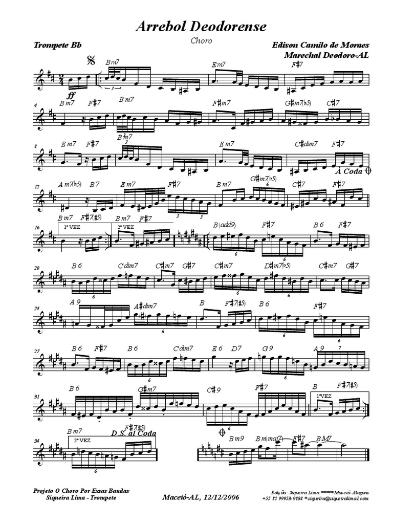 Arrebol Deodorense-Trompete BB | PDF