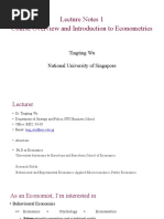 Sample Econometrics Research Paper | PDF | Coefficient Of Determination ...