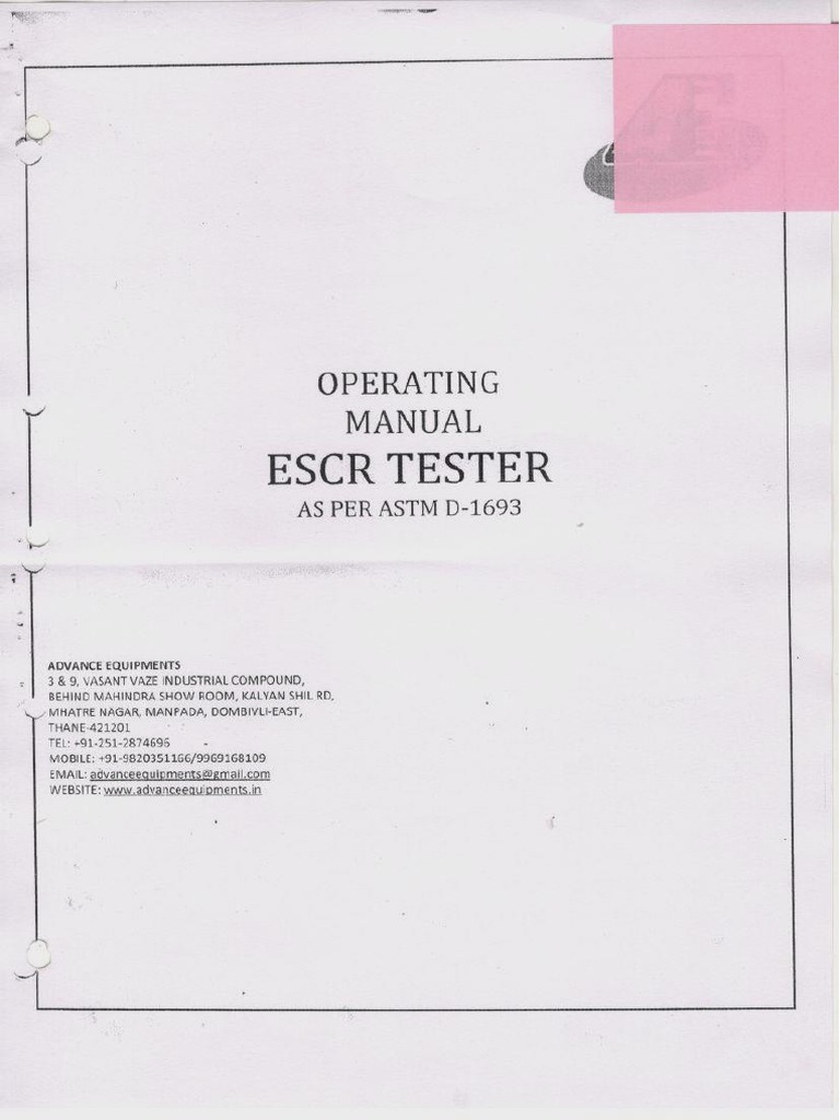 ESCR | PDF