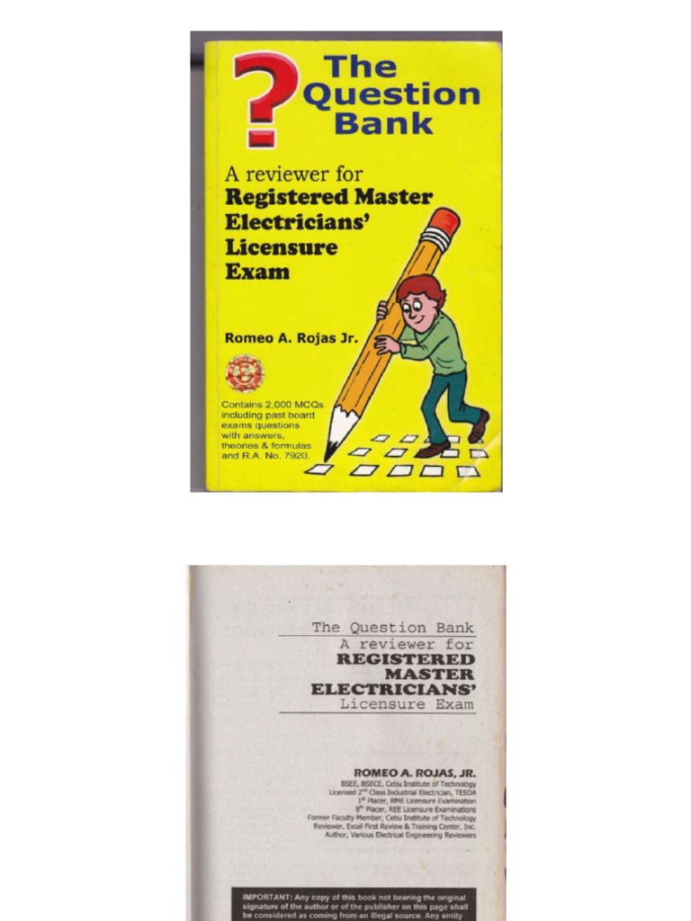 The Question Bank (R.a.roxas) | PDF
