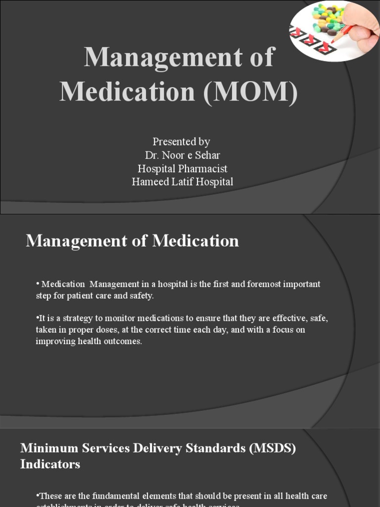 MOM File | PDF | Pharmacy | Chemistry