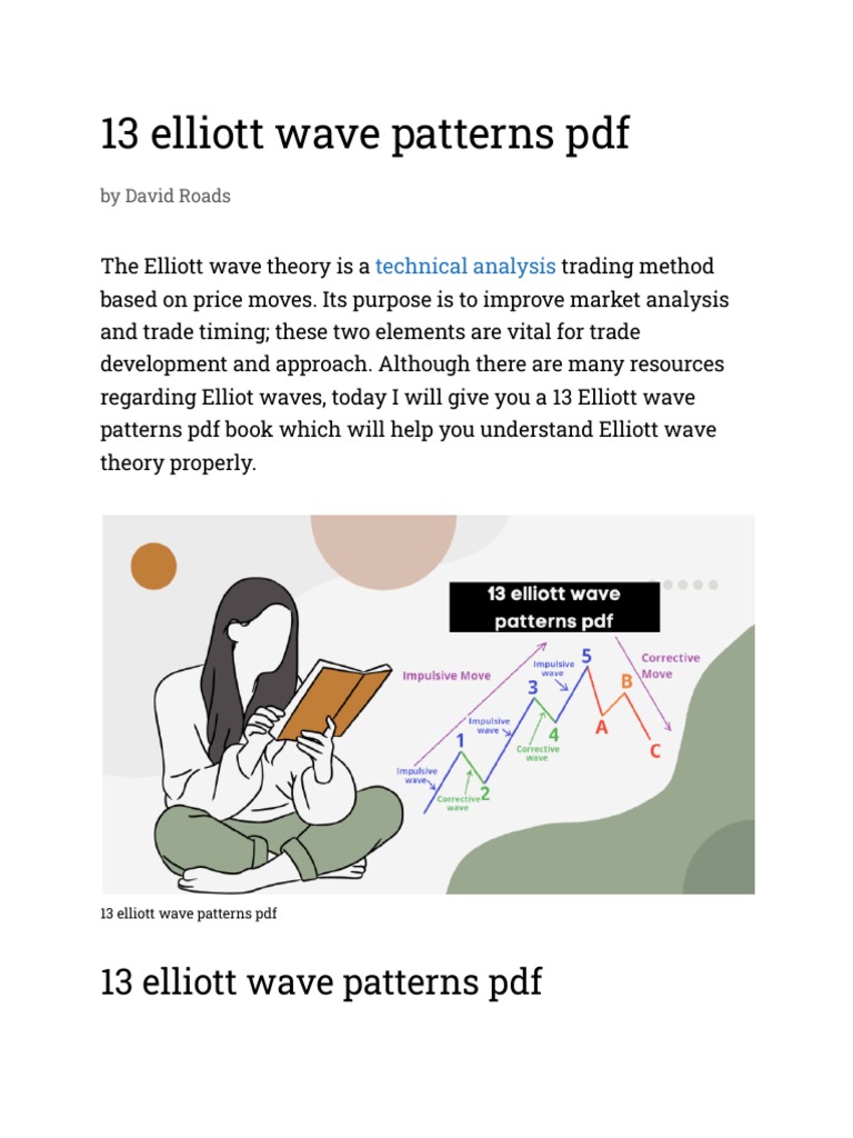 13 Elliott Wave Patterns PDF | PDF | Technical Analysis | Private Sector