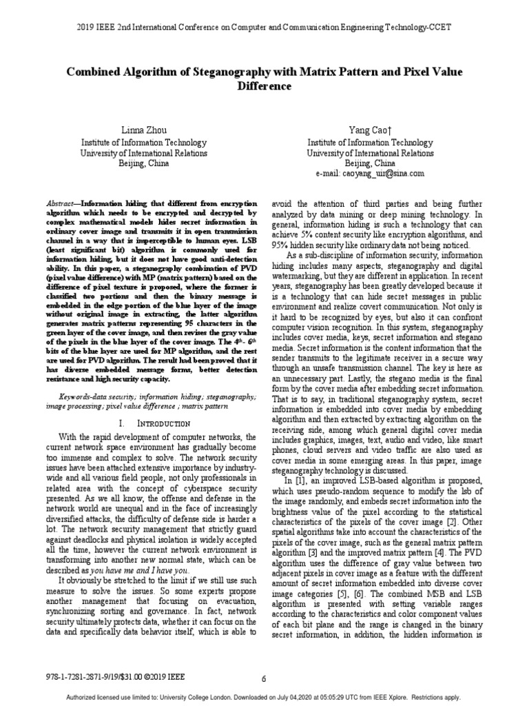 Zhou 2019 | PDF | Computer Science | Applied Mathematics