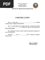 BARC Certification | PDF