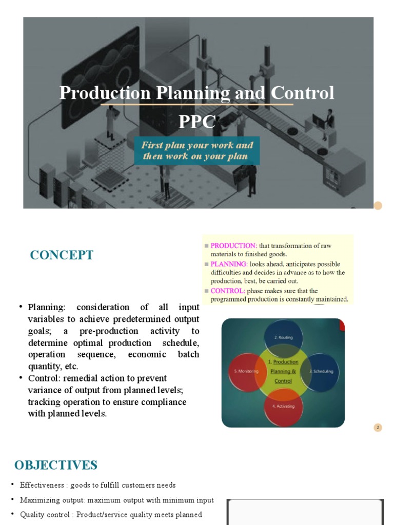 Production Planning and Control Ver 01 | PDF | Lean Manufacturing | Routing