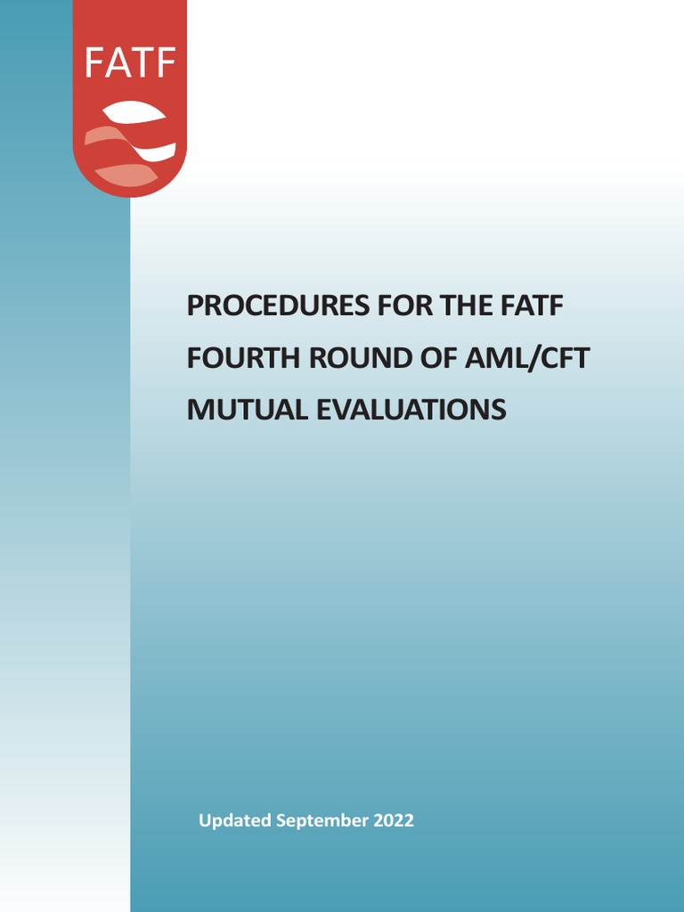 FATF 4th Round Procedures | PDF | Money Laundering