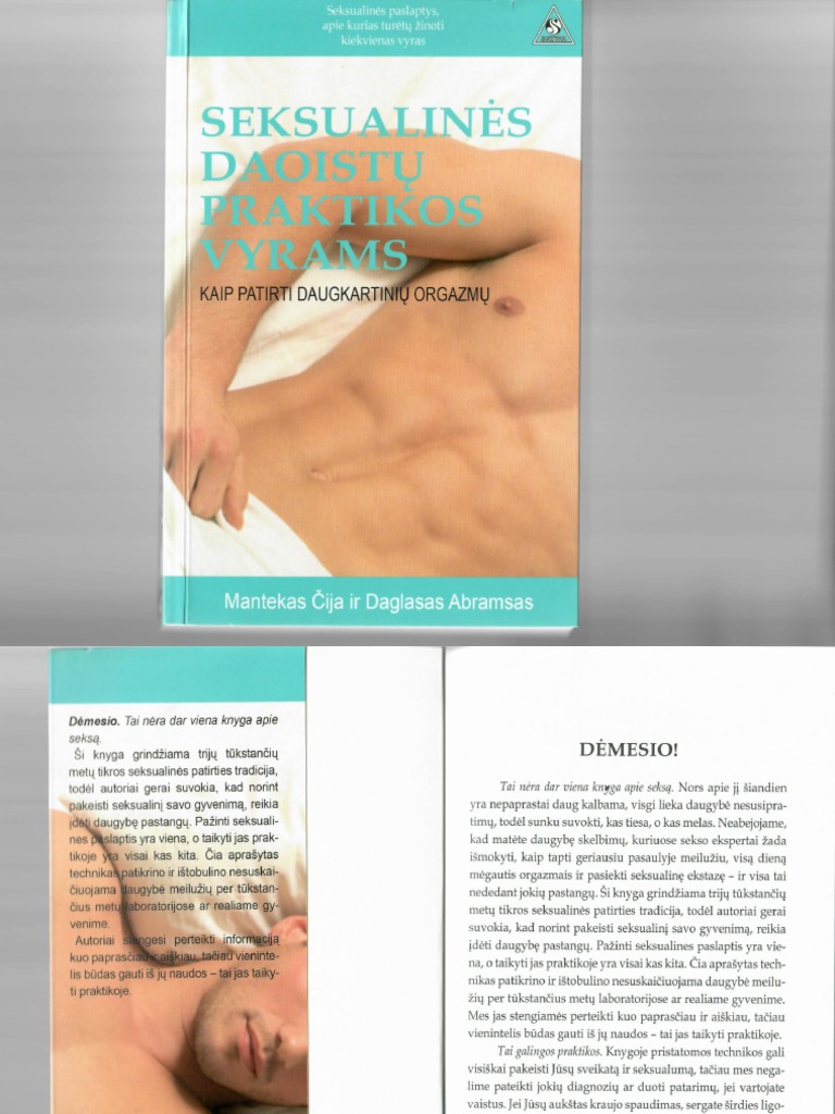 Mantekas Cija Seksualines Daoistu Praktikos Vyrams | PDF