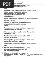 Security+ Cram Sheet | PDF | Cryptography | Public Key Cryptography