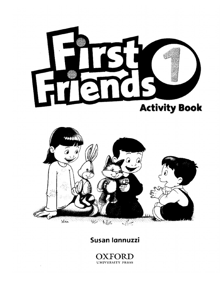 First Friend 1 Activity Book - 937228 | PDF