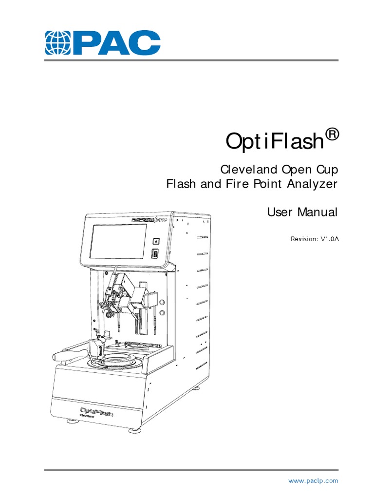 OptiFlash User Manual COC - V1 - 0A - EN | PDF