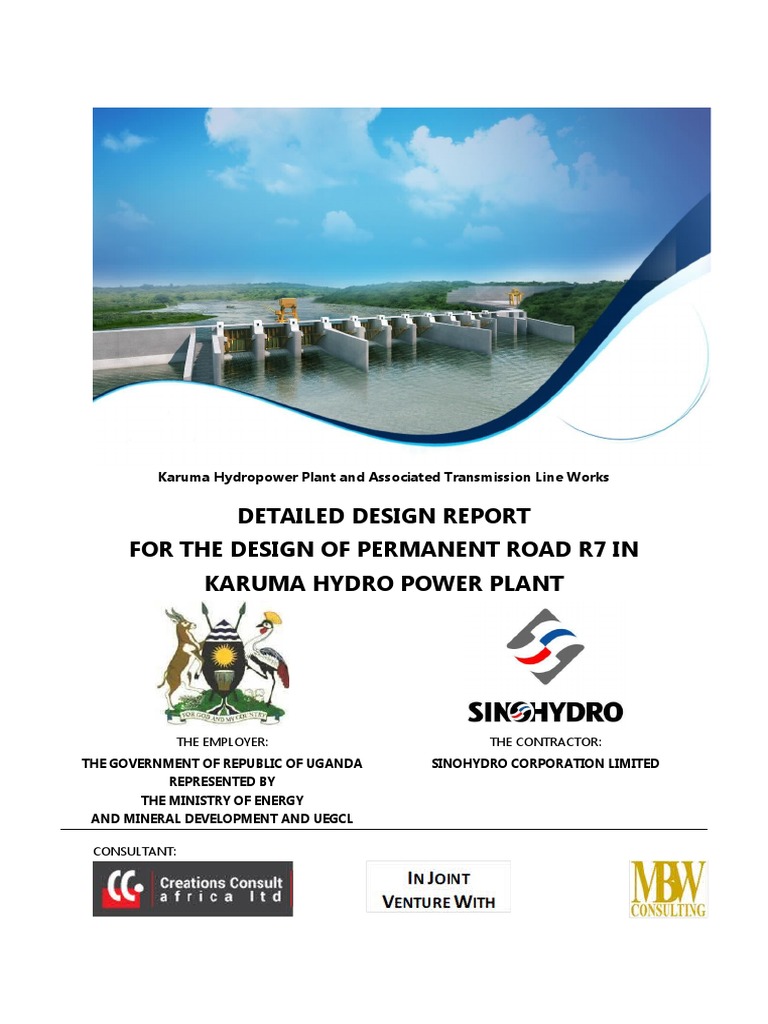 Karuma Road Design Report | PDF | Road | Surveying