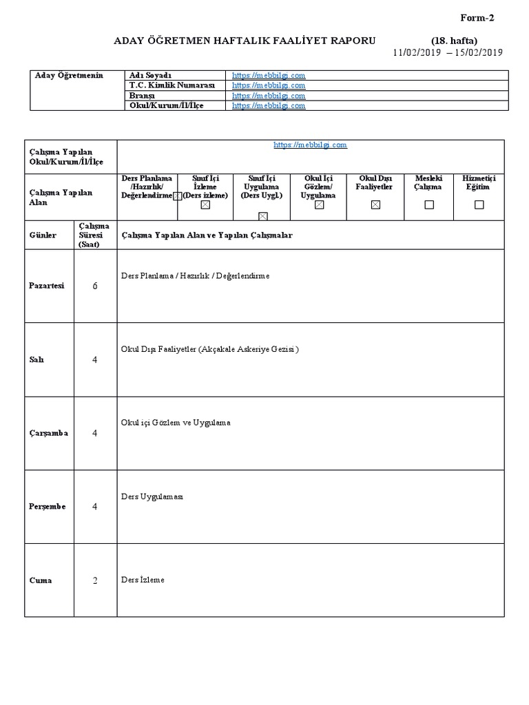 Hafta 2. Form | PDF