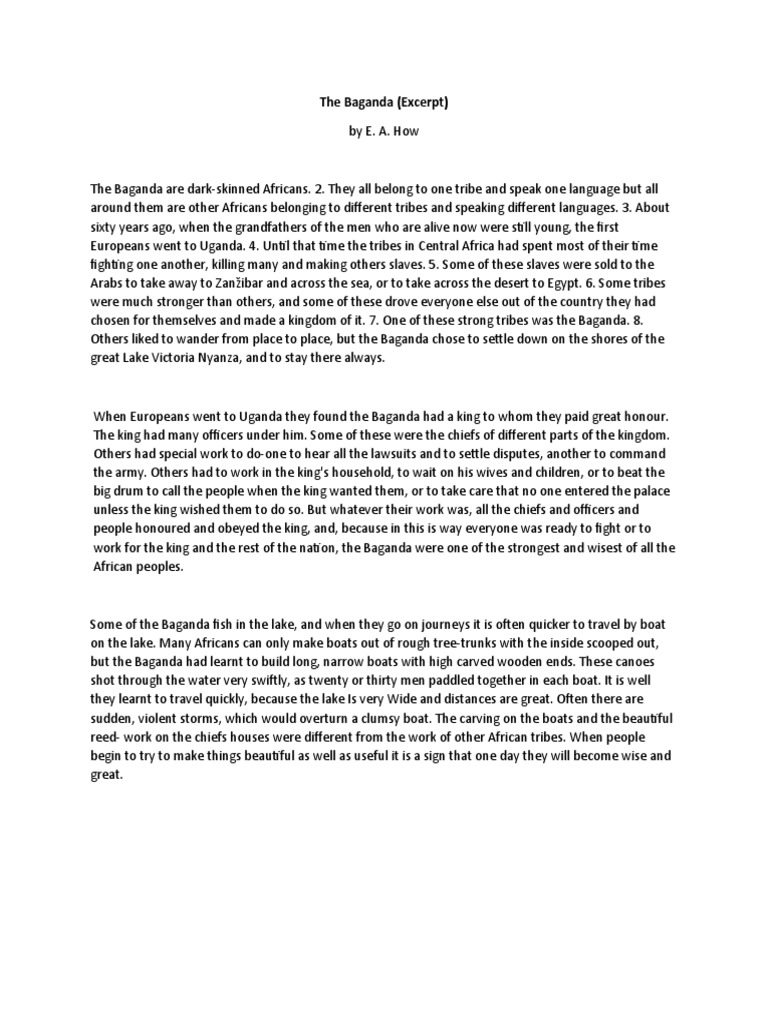 The Structure and Culture of the Baganda Kingdom: A Glimpse into the ...