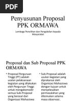 Template Proposal PPK Ormawa 2023 | PDF