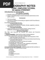 Geography Mapwork Notes Final | PDF | Compass | Geographic Information ...