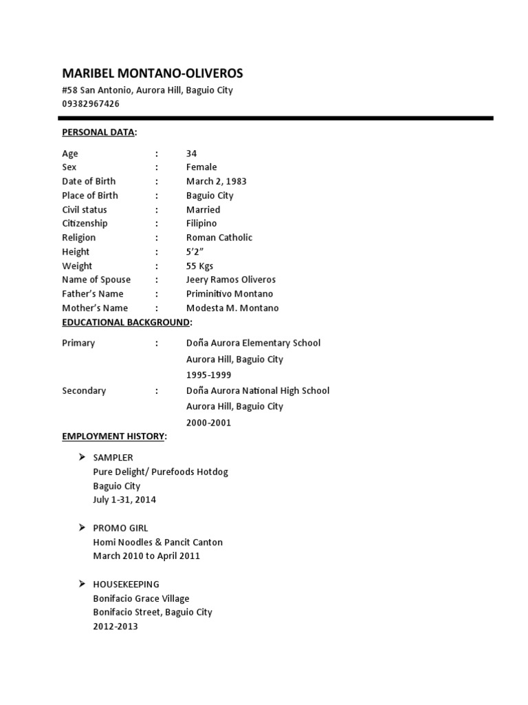 Maribel Montano | PDF