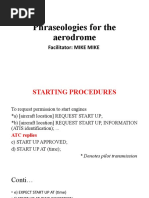 ATC Script | PDF | Visual Flight Rules | Air Traffic Control