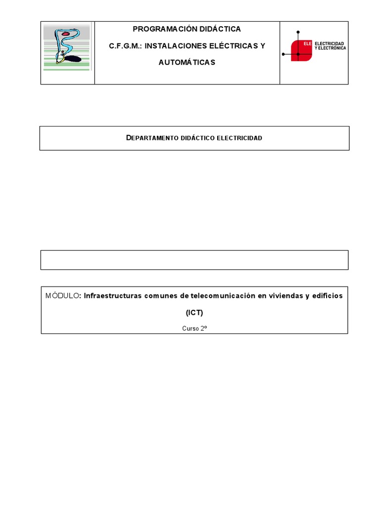 Programacion ICT 01 | PDF | Televisión | Evaluación