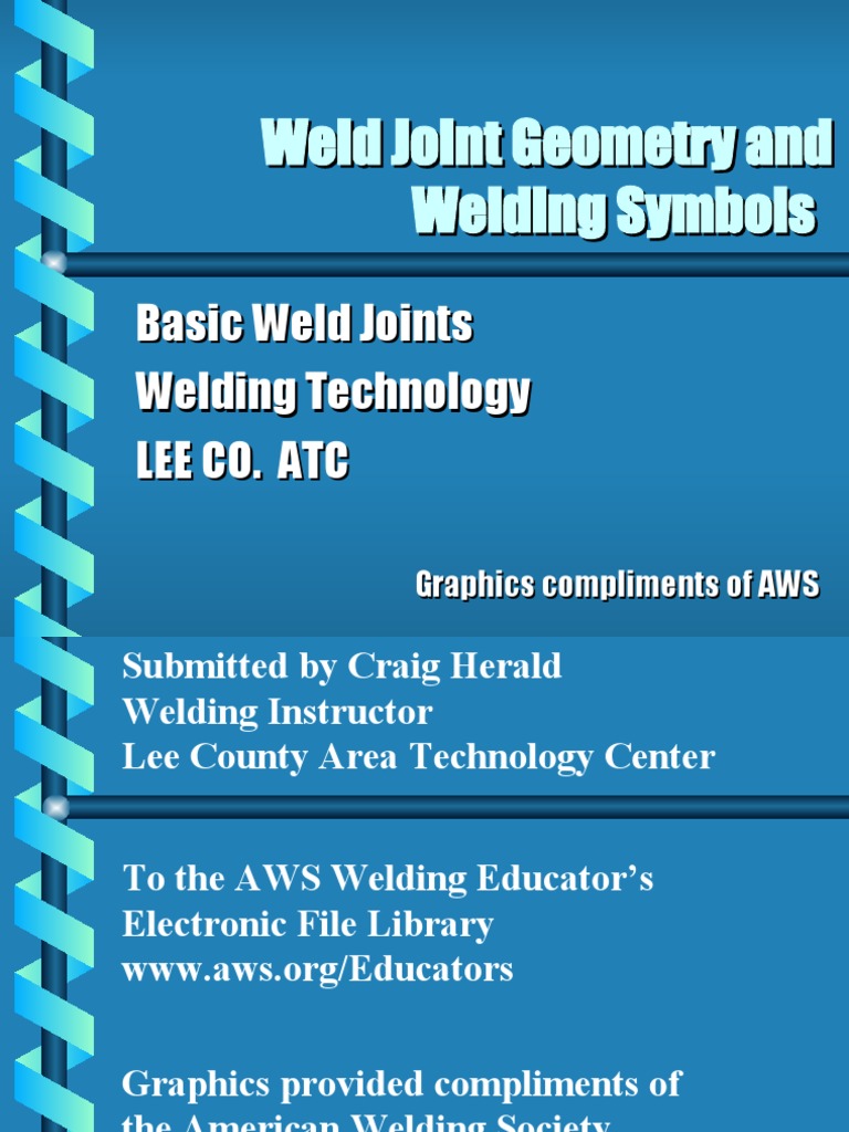 Basic Welding Joints and Symbols | PDF