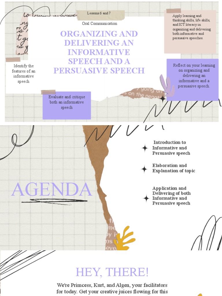 Powerpoint Presentation About Organizing and Delivering An Informative ...