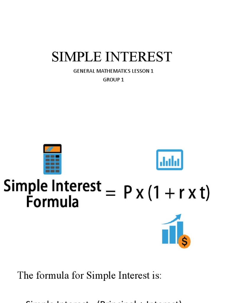 Simple Interest | PDF | Interest | Debt