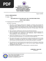 Emcee Script For Flag Ceremony | PDF