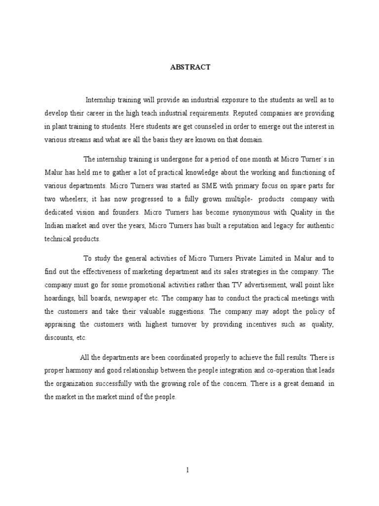 Micro Turners Report | PDF | Loans | Financial Capital