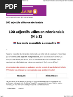 100 adjectifs utiles en allemand | PDF